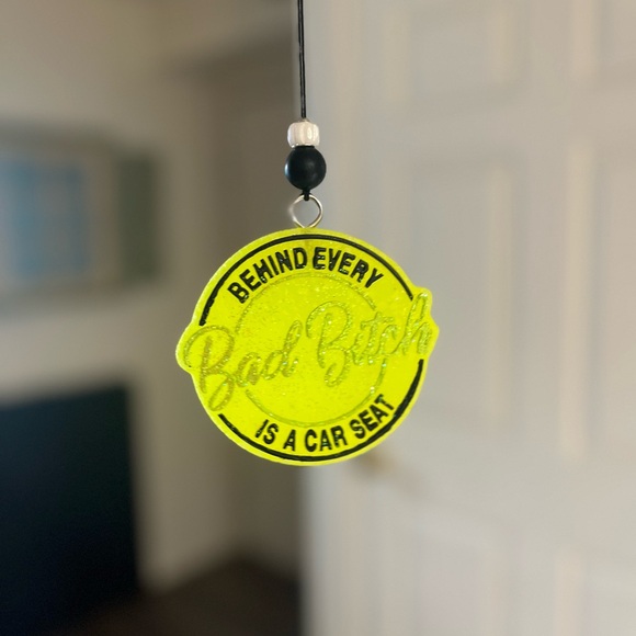 Soul & Luna | Other | Vibrant Yellow Car Seat Sign | Poshmark